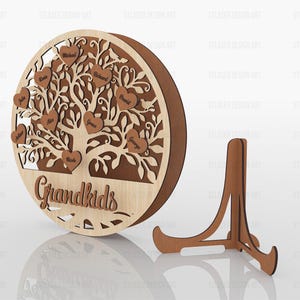 Family Tree Laser Cut Svg Files, Vector Files for Wood Laser Cutting - Etsy