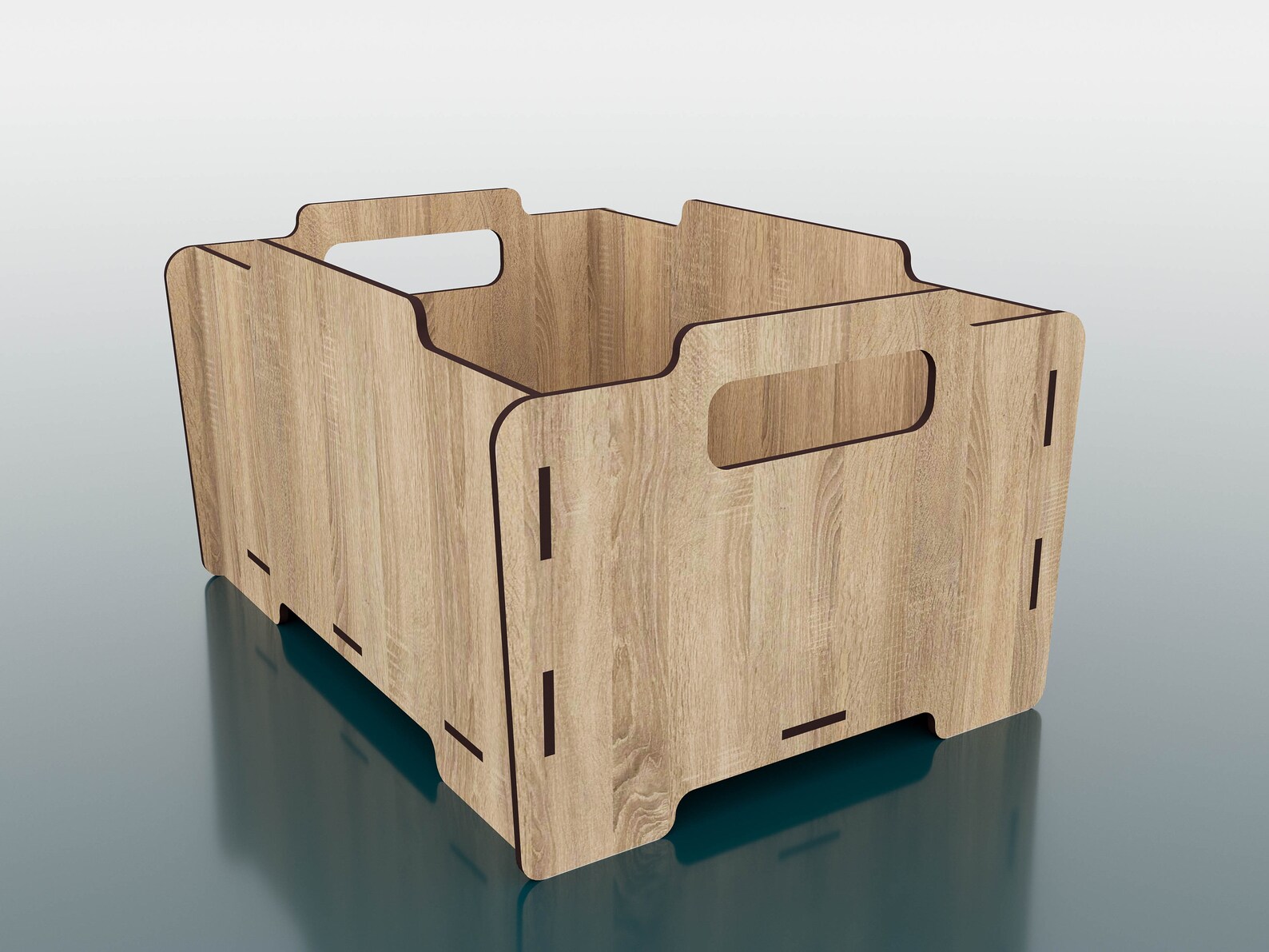 Laser Cut Stackable Storage Box Files Laser Cut Wooden Box - Etsy