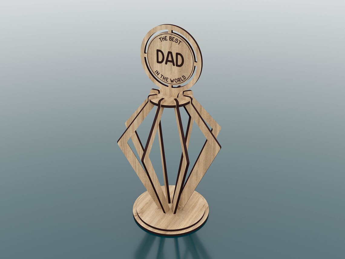 Award Trophy Laser Cut Files Wood Award Svg Files Vector - Etsy