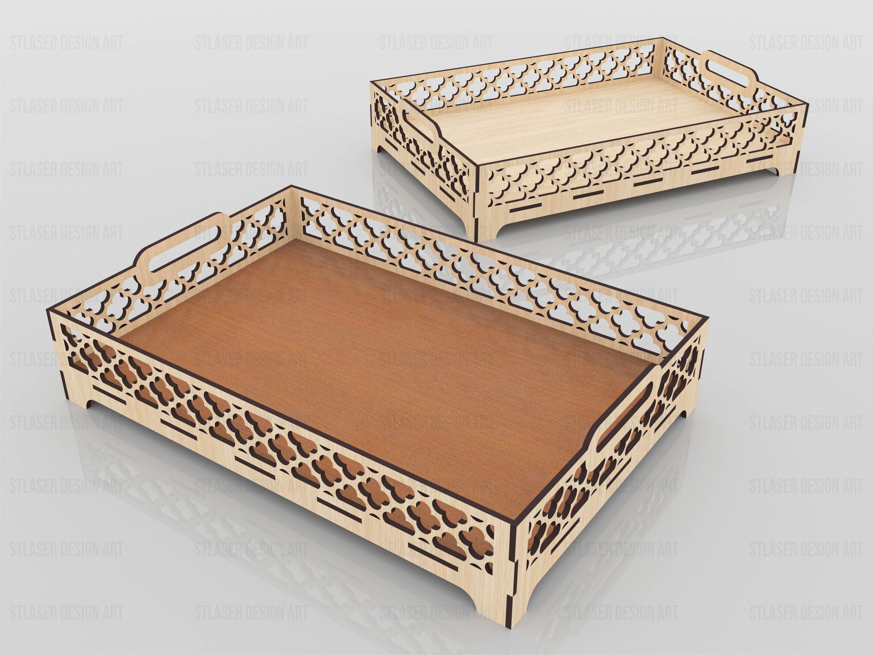Laser Cut Tray File, Vector Files for Wood Laser Cutting - Etsy