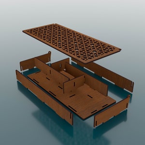 Laser Cut Storage Box Svg Files, Vector Files for Wood Laser Cutting - Etsy