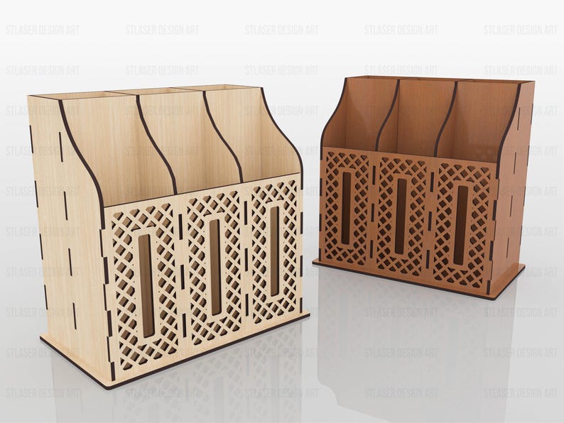 Laser Cut Multipurpose Box, Remote Control Box Svg Files, Vector Files ...