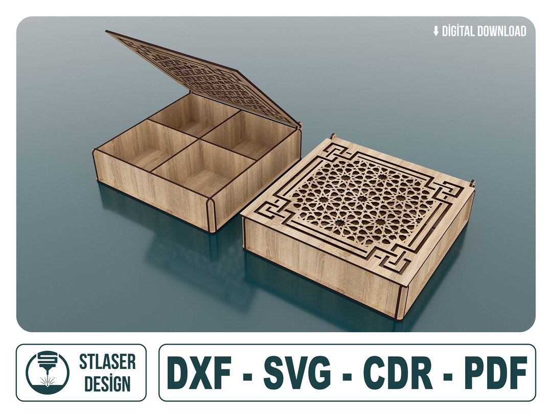 Decorative Wooden T Box Wooden T Box Laser Cut Laser Cut