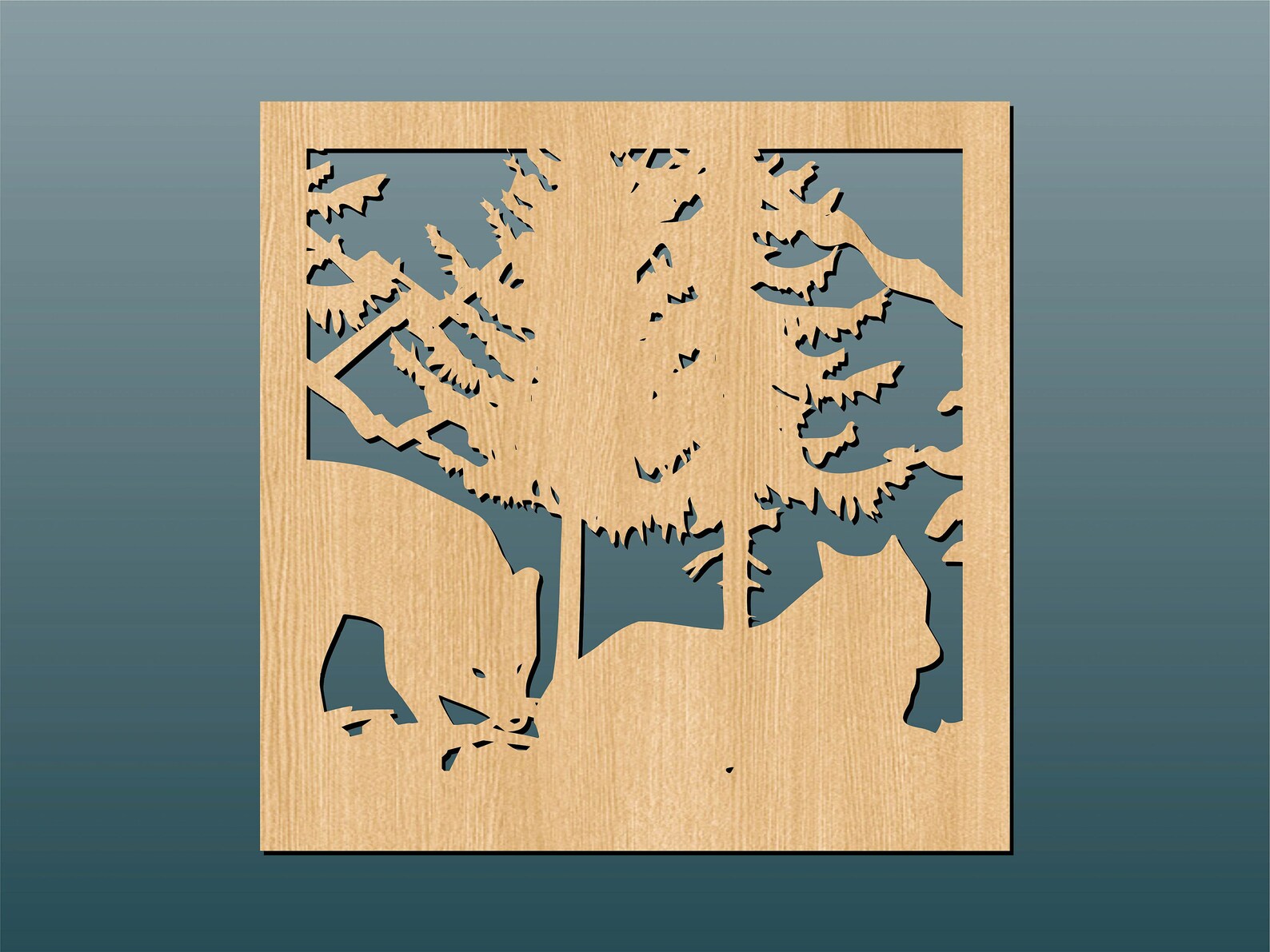 Laser Cut Wall Decor Svg Files, Vector Files for Wood Laser Cutting - Etsy