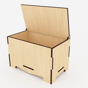 Laser Cut Multi-purpose Box in Three Different Sizes, Wooden Box With ...