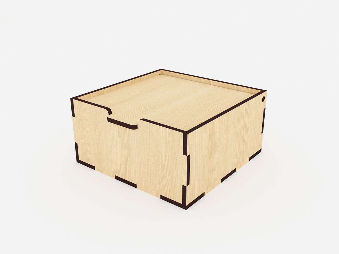 Two Different Boxes Laser Cut Wooden Box With Lid Vector - Etsy