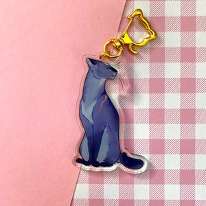 Acrylic Fighting Felines / Battle Cats Double-sided Charm Keychain - Etsy