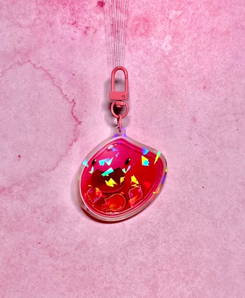 Holographic Slime Rancher Slime Shaker Charm Keychain - Etsy