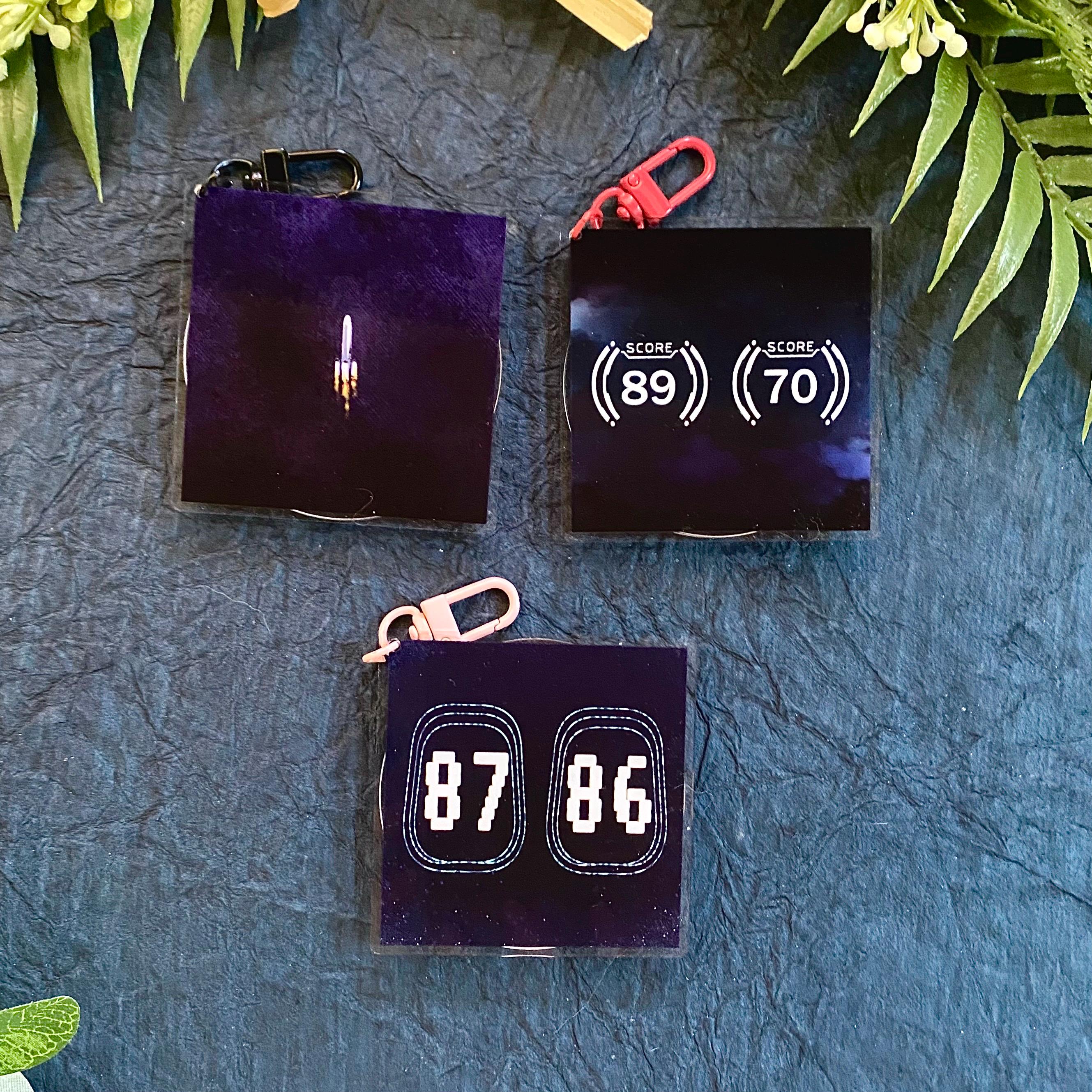 Acrylic ALSTG Disk Keychain Cure Clematis Weige Till Ivan Mizi Sua Luka ...