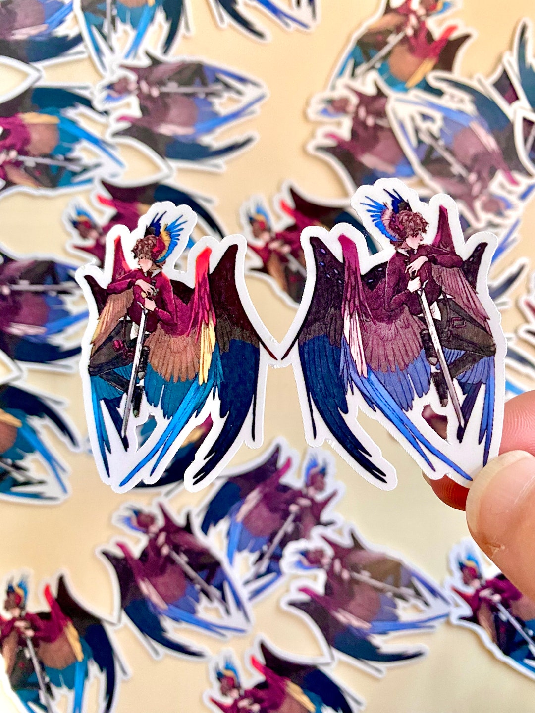 Watcher Grian Sticker Hermitcraft Evo Sticker, Aesthetic, Style ...