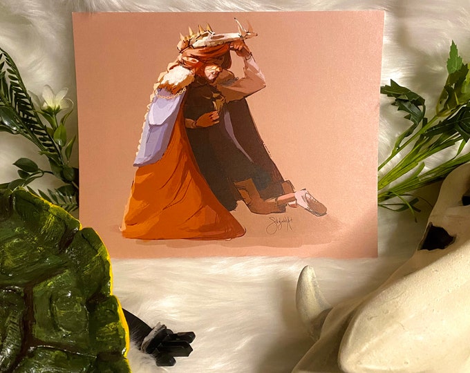 Technohug Art Print, Dream SMP, DSMP, Aesthetic, Style, Drawing, Technoblade, Tommy, Bedrock ...