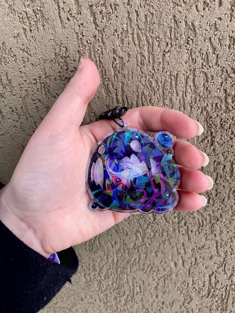 Holographic Slime Rancher Slime Shaker Charm Keychain - Etsy