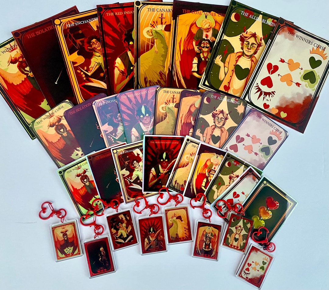 Curse Cards Life Series - Prints, Stickers, Keychain, Playing Cards ...