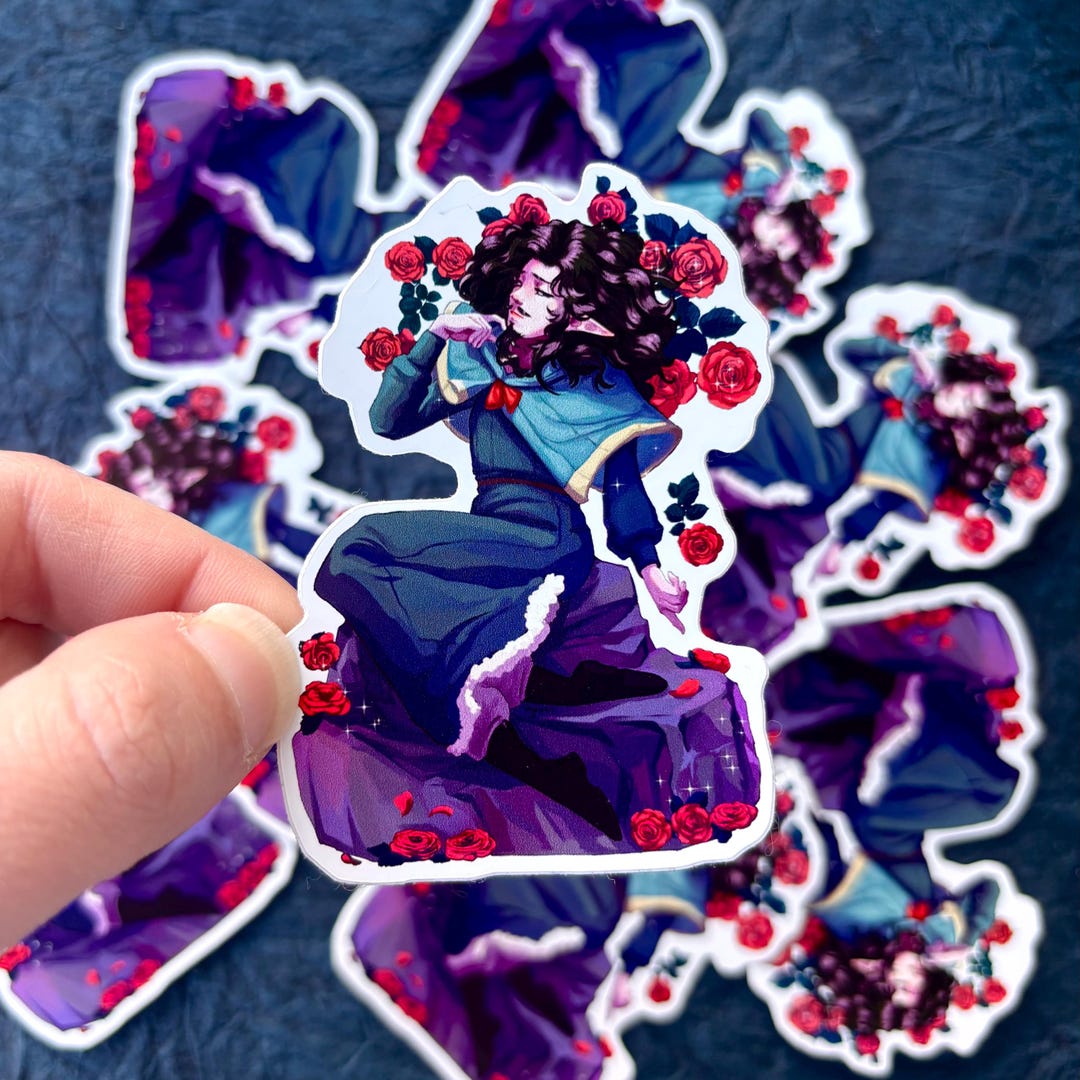 Elf Senshi 3" Glossy Vinyl Sticker - Etsy