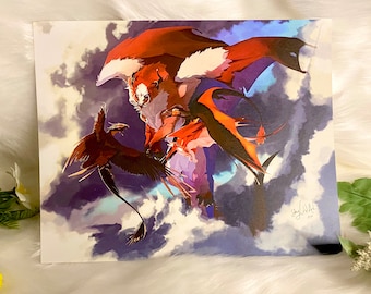 Doomsday Dream SMP Mini Art Print DSMP, Aesthetic, Style, Drawing ...