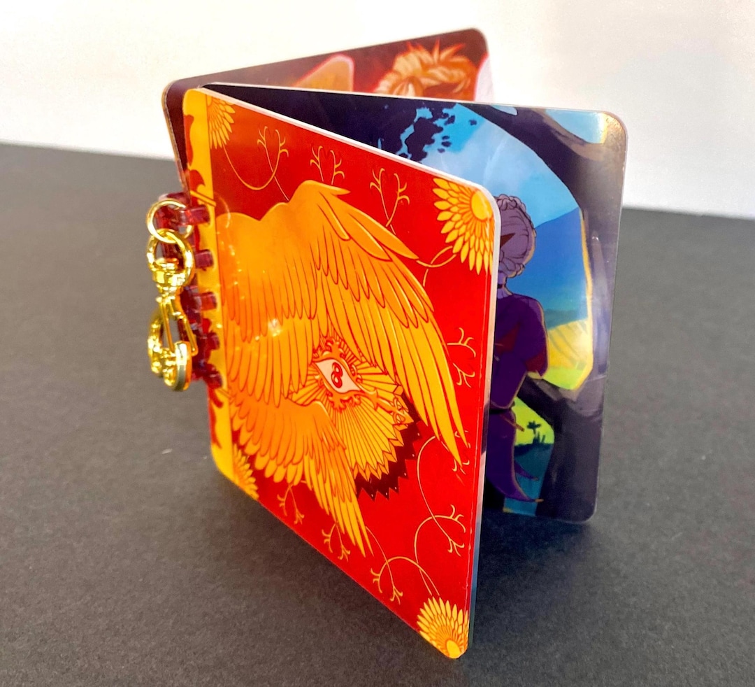 Thistle Book Acrylic Keychain - Dungeon Delicious Meshi Falin Lion - Etsy