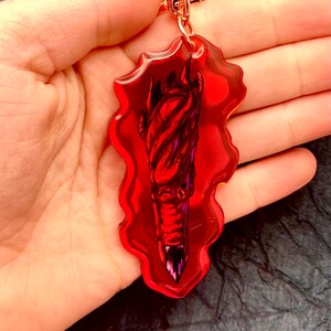 Acrylic JJK Nanami Nobara Sukuna Knife Finger Hammer Double-sided ...