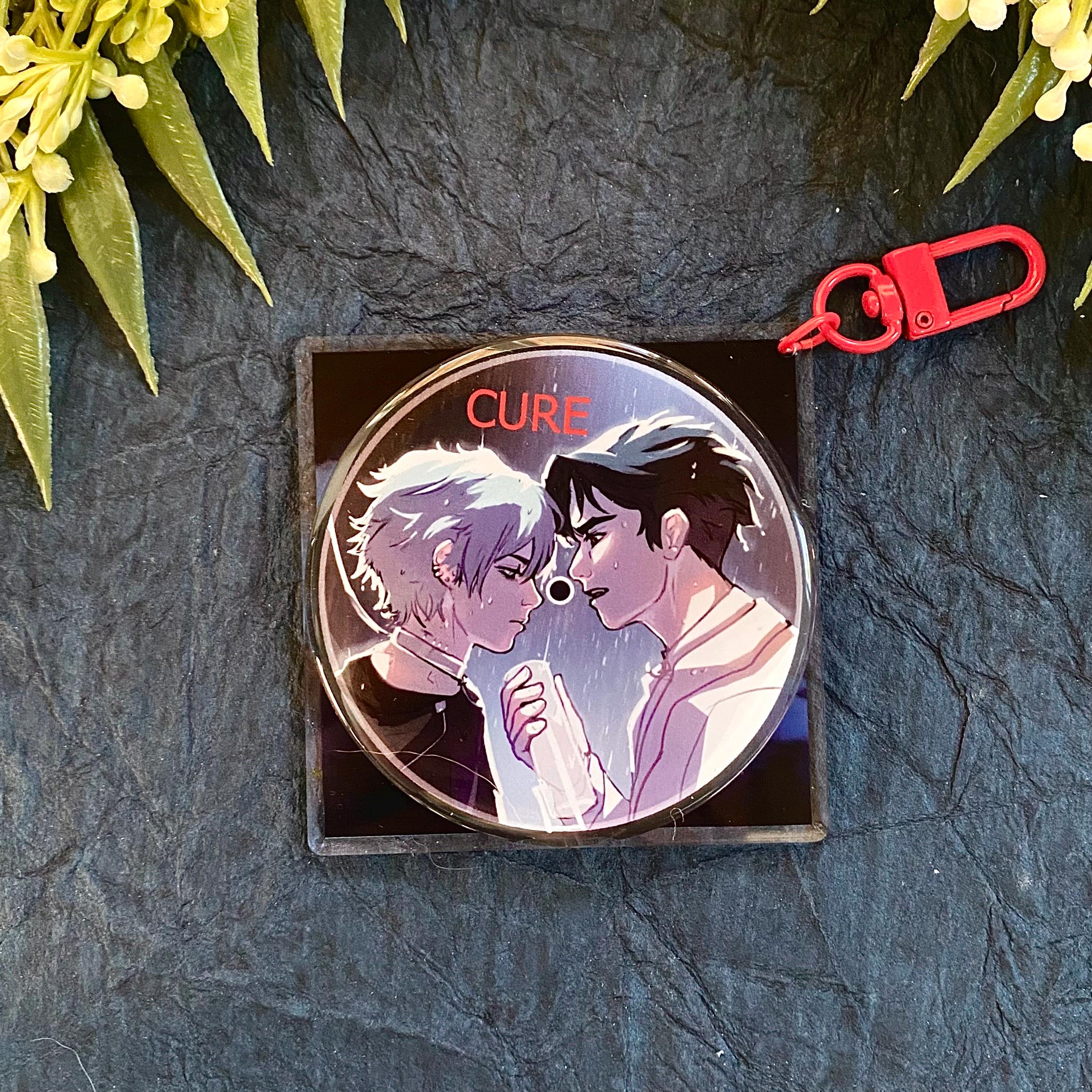 Acrylic ALSTG Disk Keychain Cure Clematis Weige Till Ivan Mizi Sua Luka ...