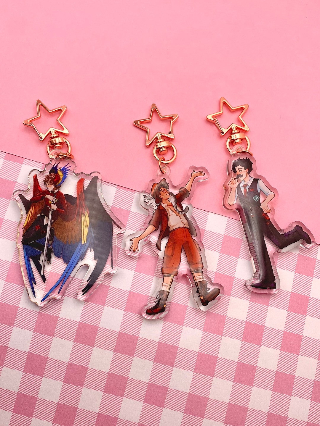 Acrylic Grian Scar Mumbo Hermitcraft Life Series Evo Watcher Buttercups ...