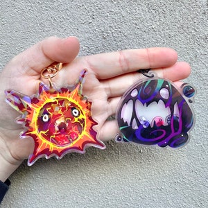 Holographic Slime Rancher Slime Shaker Charm Keychain - Etsy