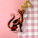 Acrylic Fighting Felines / Battle Cats Double-sided Charm Keychain - Etsy