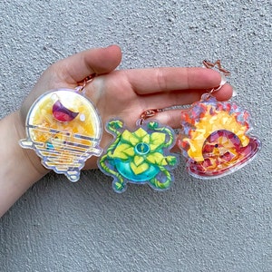 Holographic Slime Rancher Slime Shaker Charm Keychain - Etsy