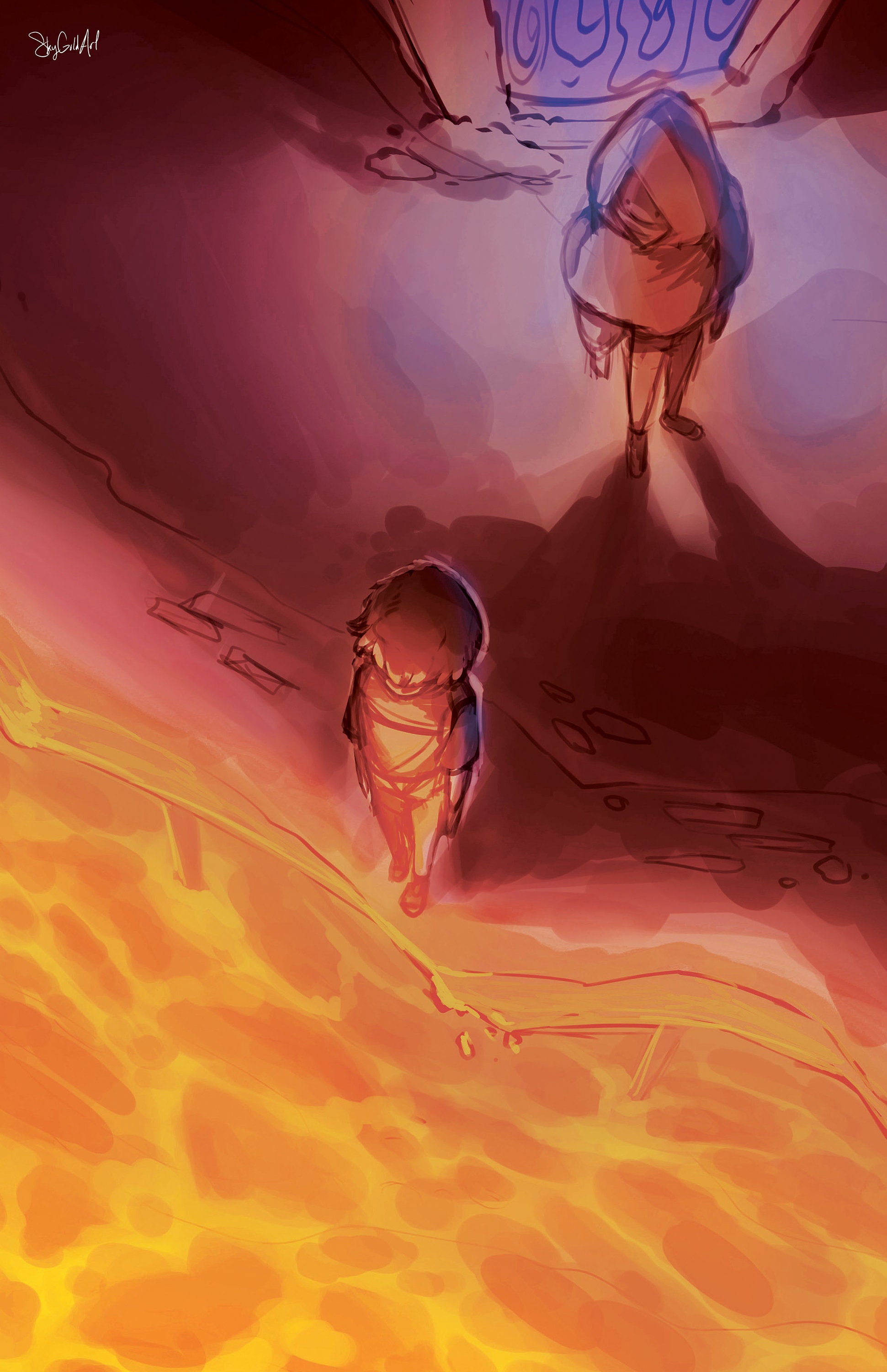 Exile Ledge Art Print Dream SMP DSMP Aesthetic Style - Etsy