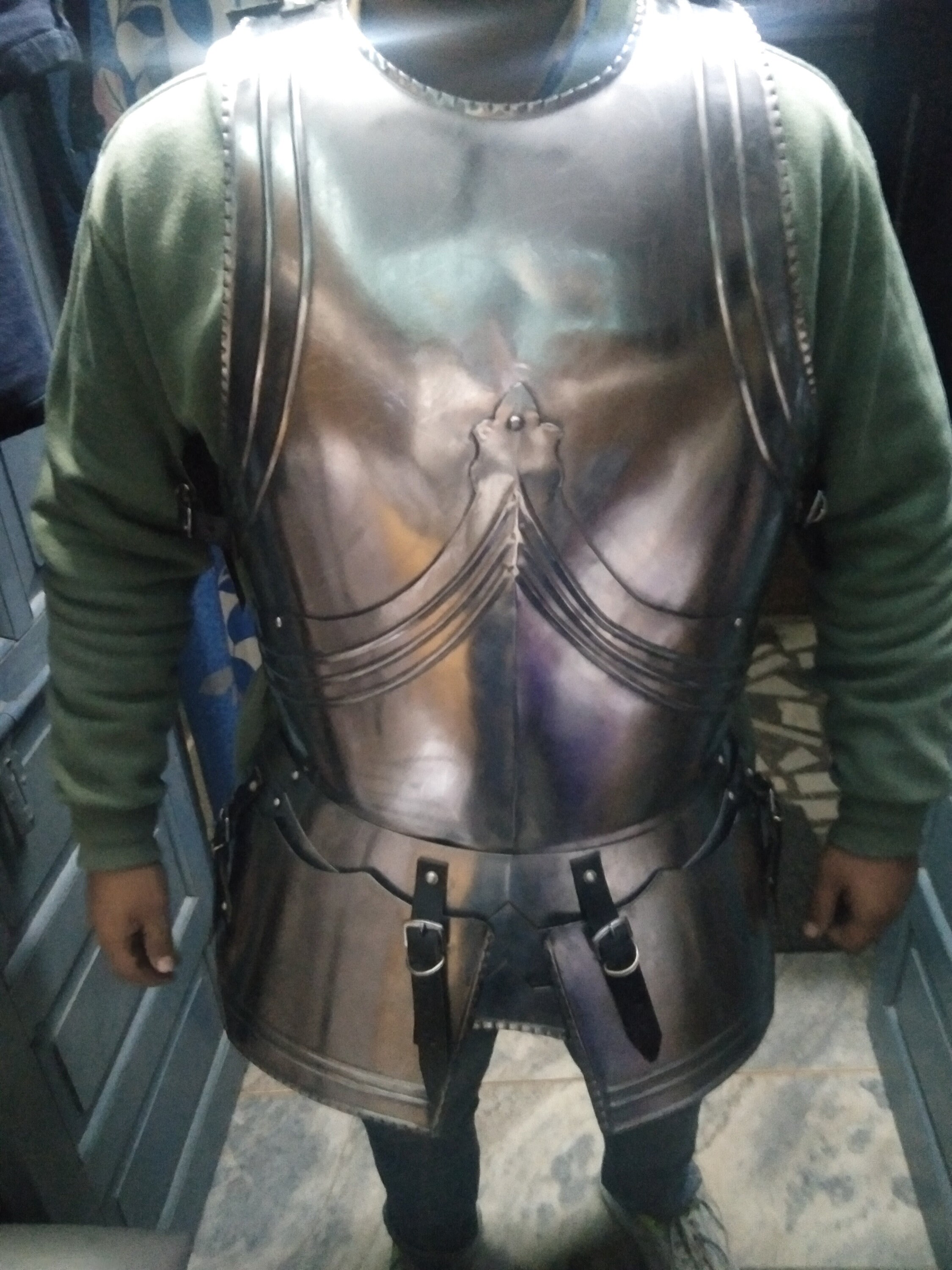 Knight Jacketmedieval Crusider Armor Jacketlarp Cosplay - Etsy