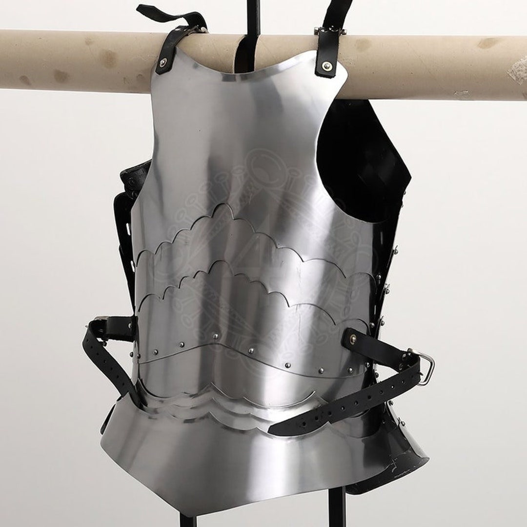 Medieval Knight Armor Chest and Back Plate Battel Ready Armor - Etsy