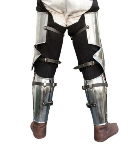 Medieval Leg Armorset plate Legs Cuisses With Poleyns and - Etsy