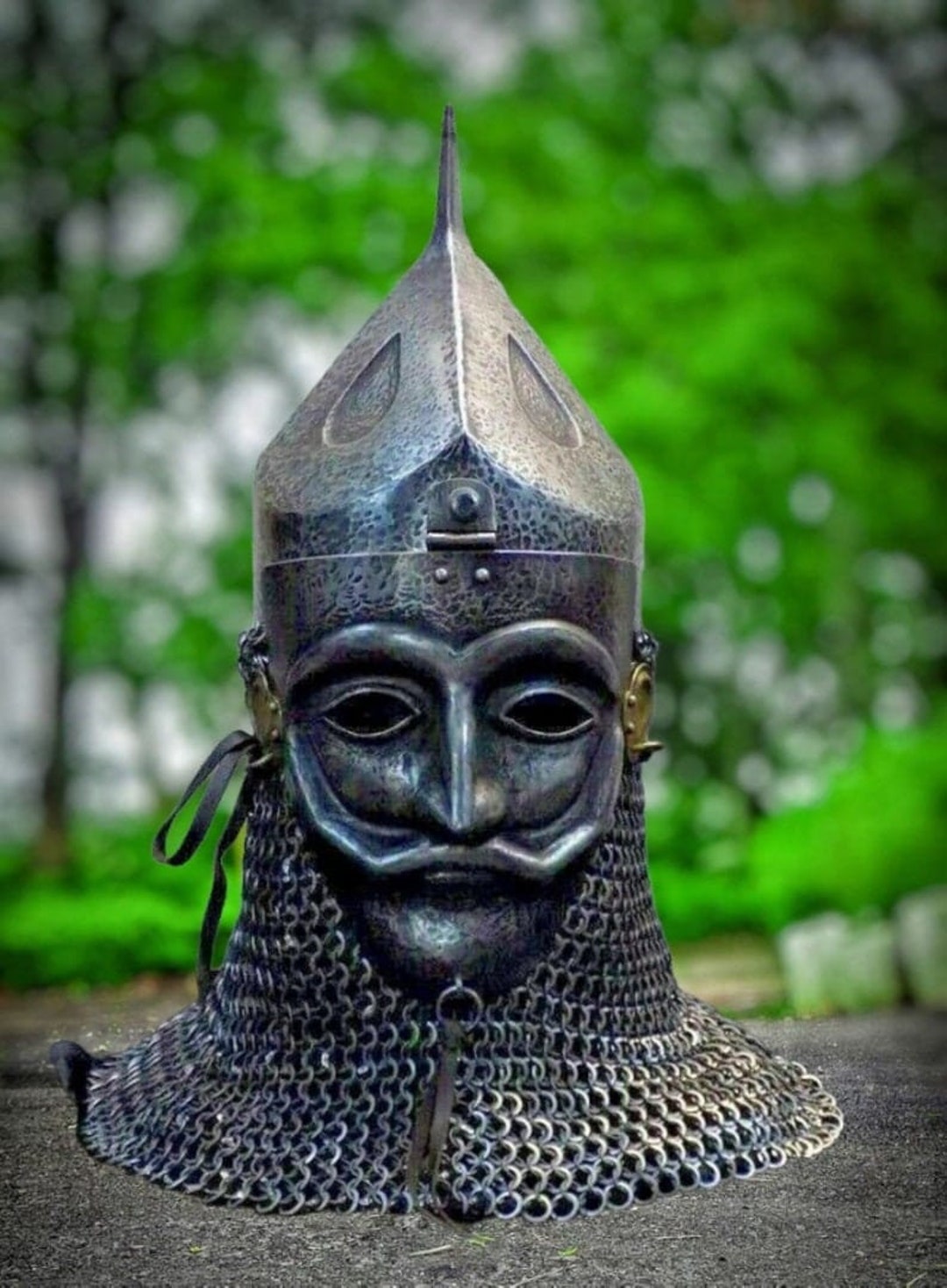 18 Gauge Steel Medieval Knight Mask I Ottoman Empire Helmet - Etsy