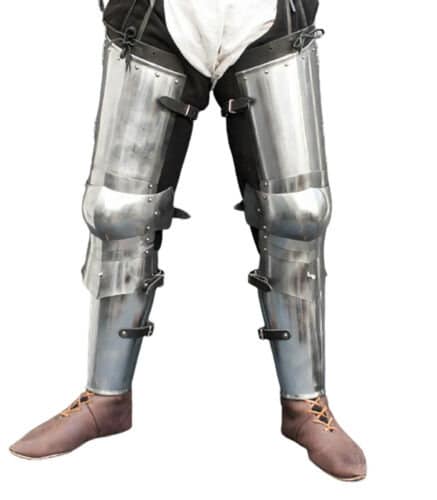 Medieval Leg Armorset ,plate Legs, Cuisses With Poleyns and Greaves - Etsy