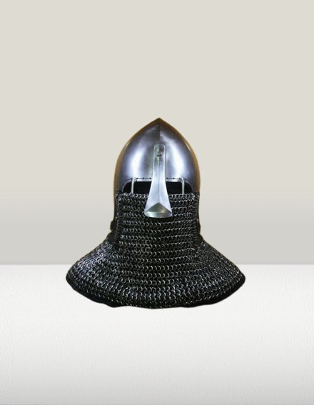 Medieval Chainmail Helmet With Liner Battel Ready Helmet Best Halloween ...