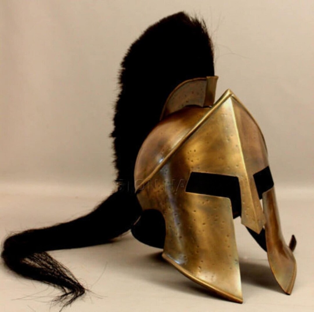 300 Spartan Helemt Kingleonidas Movie Replicahelmet Medieval Helmet - Etsy