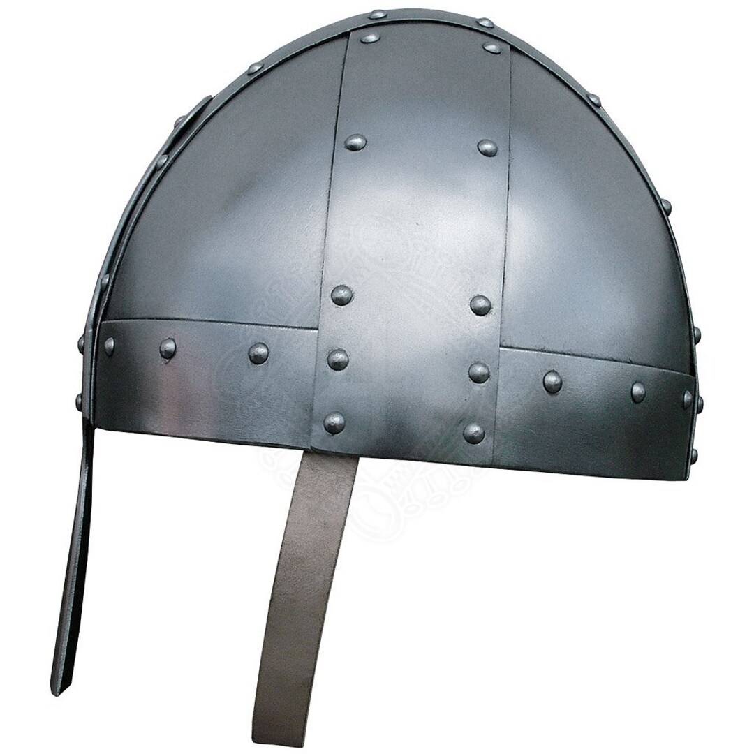 Medieval Viking Helmet Knight Custom Hardened Steel Helmet Leather ...
