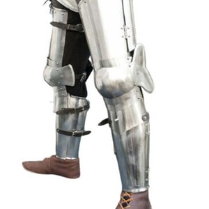 Medieval Leg Armorset ,plate Legs, Cuisses With Poleyns and Greaves - Etsy