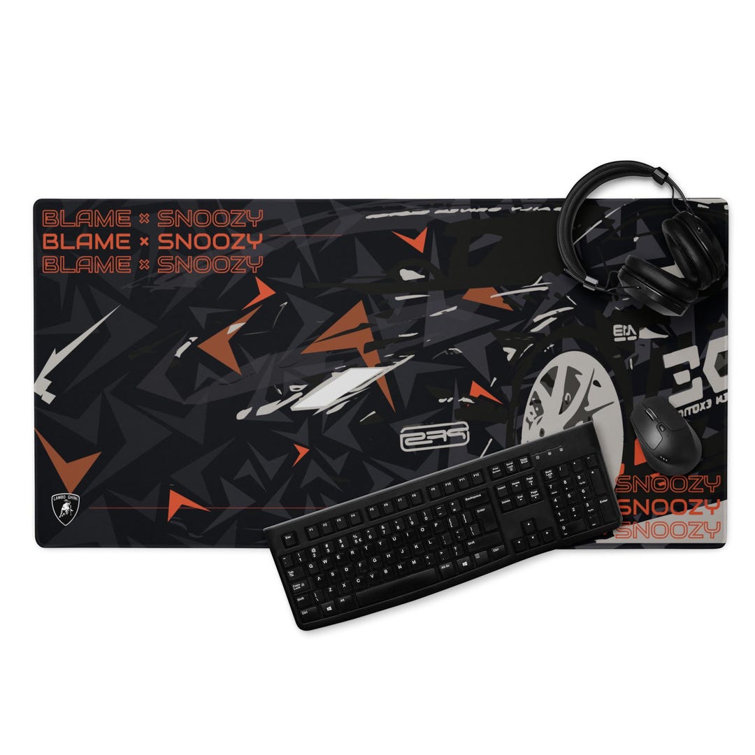 Blame X Snoozy DDE Livery Mousepad - Etsy