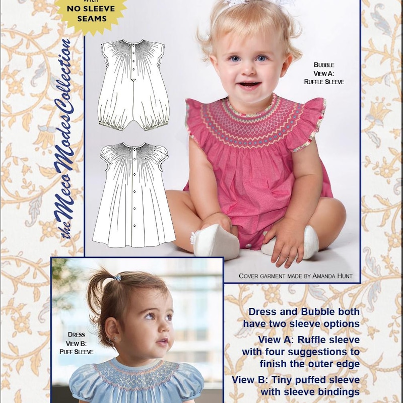 Girl Bubble Dress Pattern - Etsy