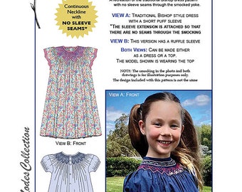 The Smocked Bishop Dress PDF Pattern - Etsy