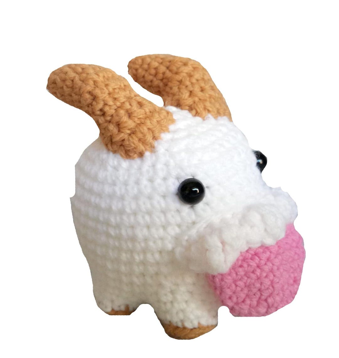 Plush Toy With Horns and Tongue Out, Plush Toy, Wool Product, Souvenir ...