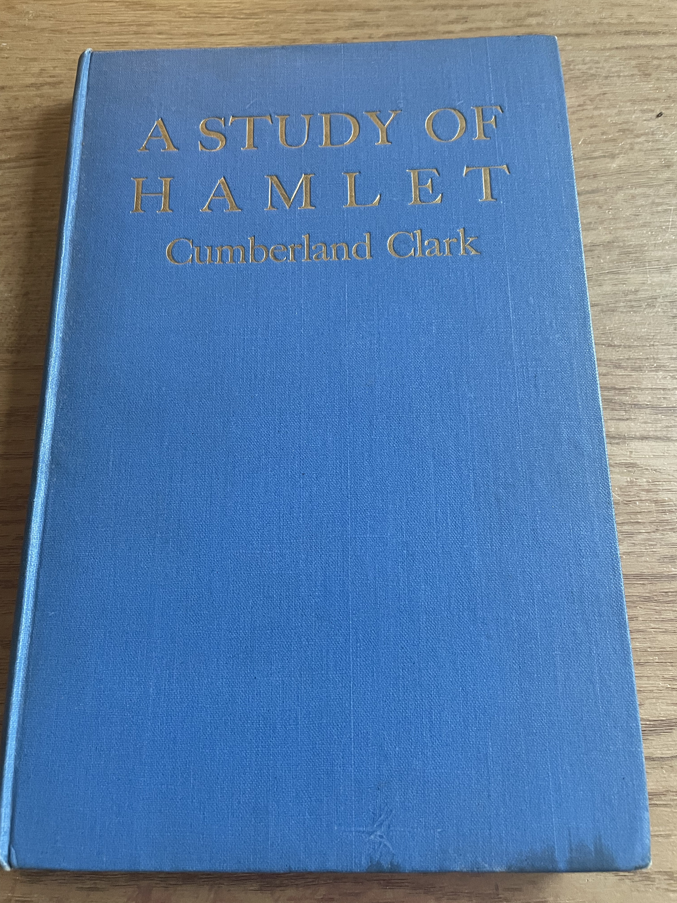 Hamlet Blue Book Cover