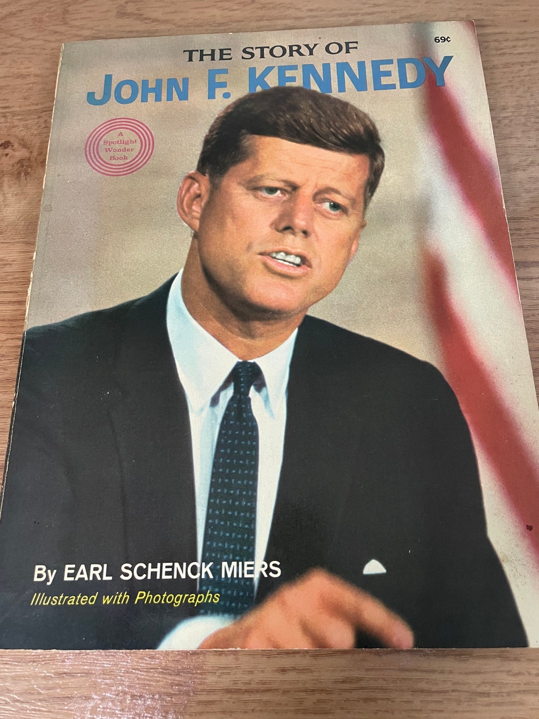 The Story of John F. Kennedy by Earl Schenck Miers 1964 - Etsy