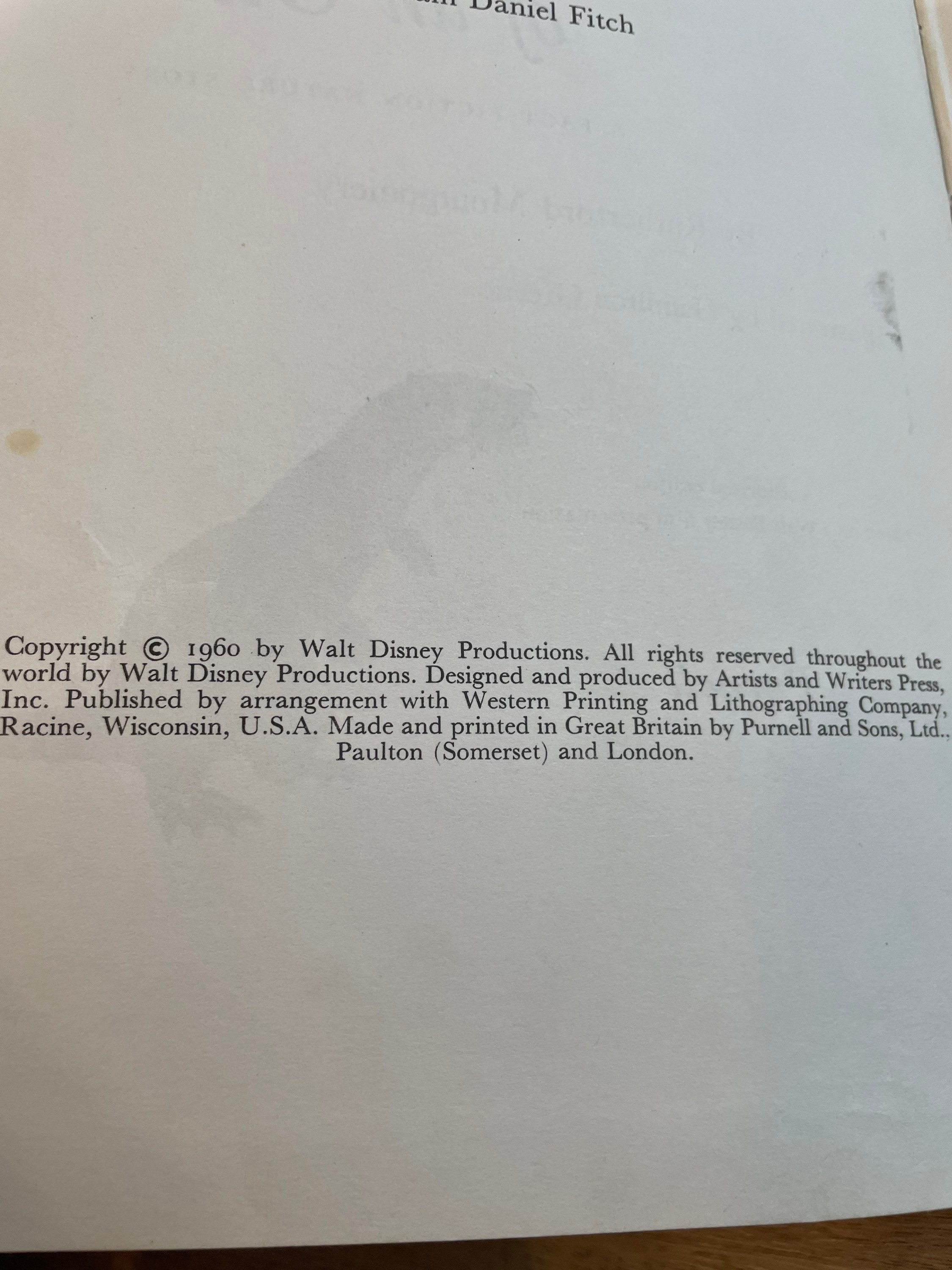 Walt Disneys the Odyssey of an Otter by Rutherford Montgomery Published ...