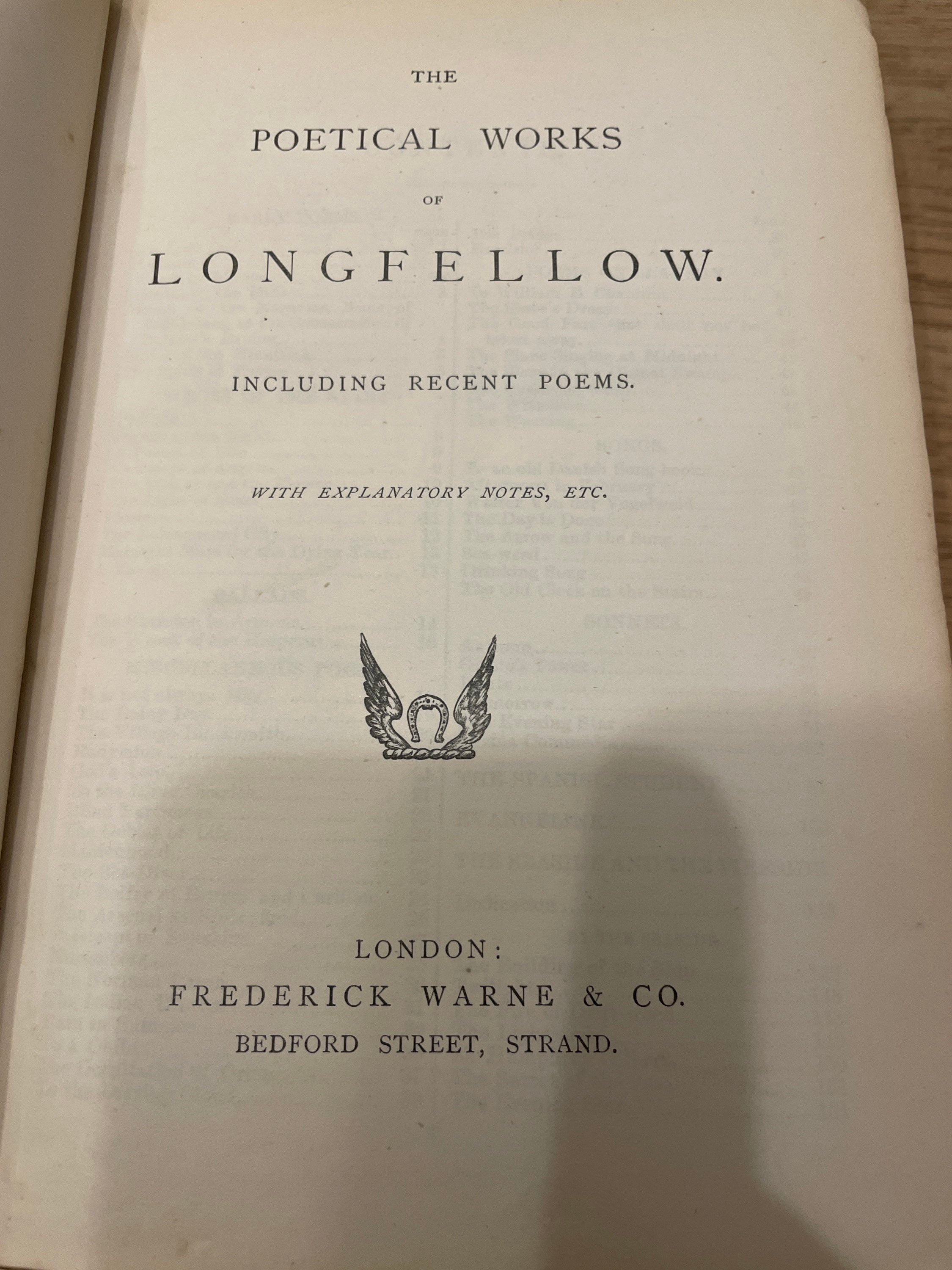 Longfellow Poetical Works 1880-1899 - Etsy UK