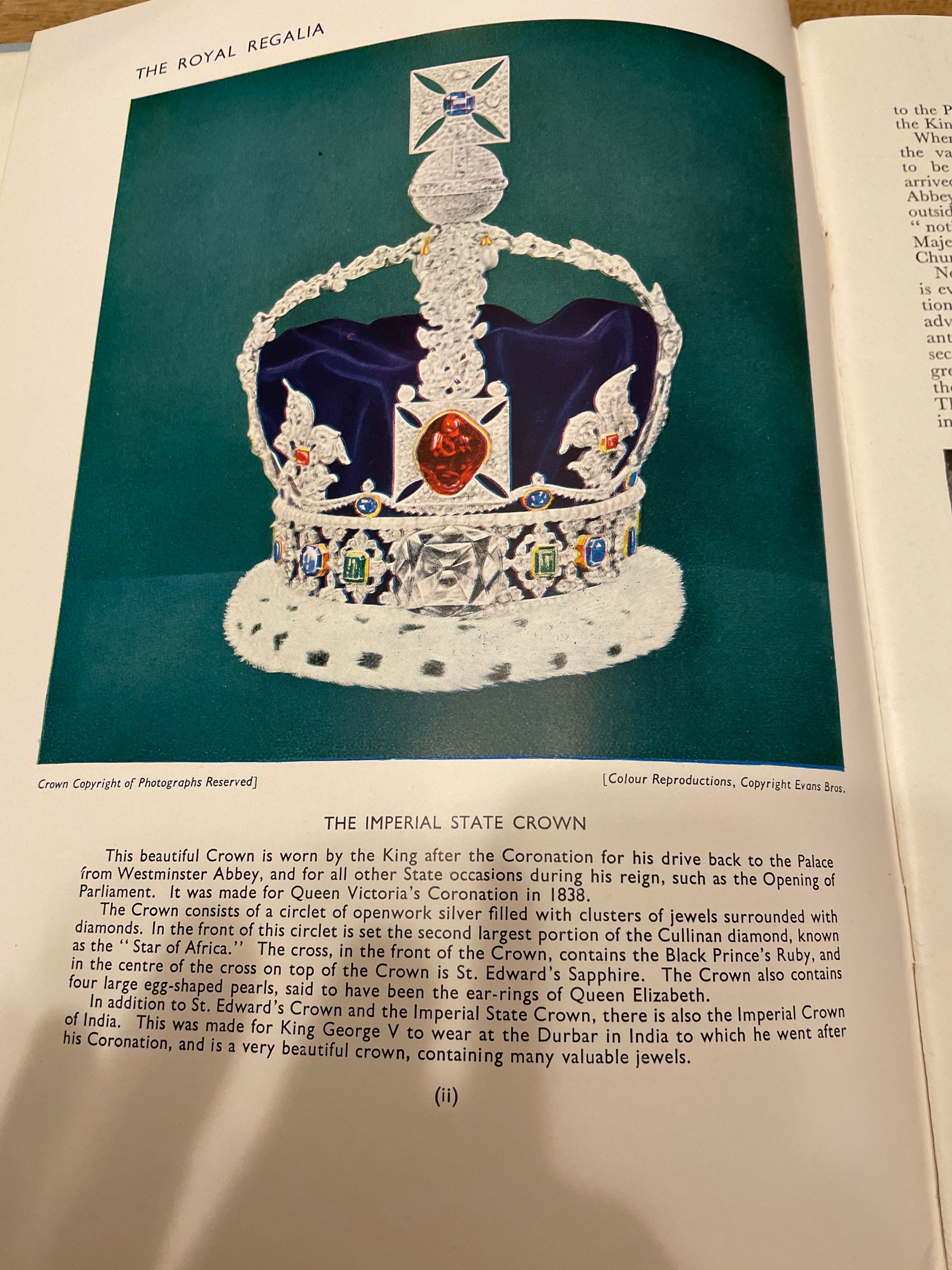 Rare Vintage the Crowning of the King & Queen King George VI - Etsy