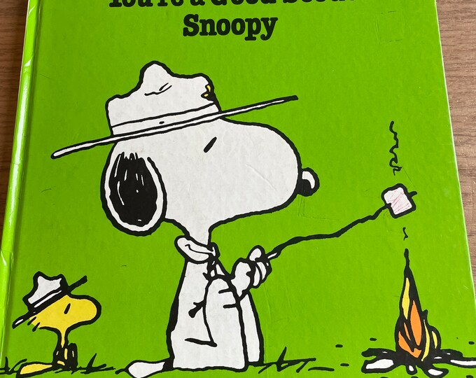 Peanuts Youre a Good Scout Snoopy 1979 Edition. - Etsy