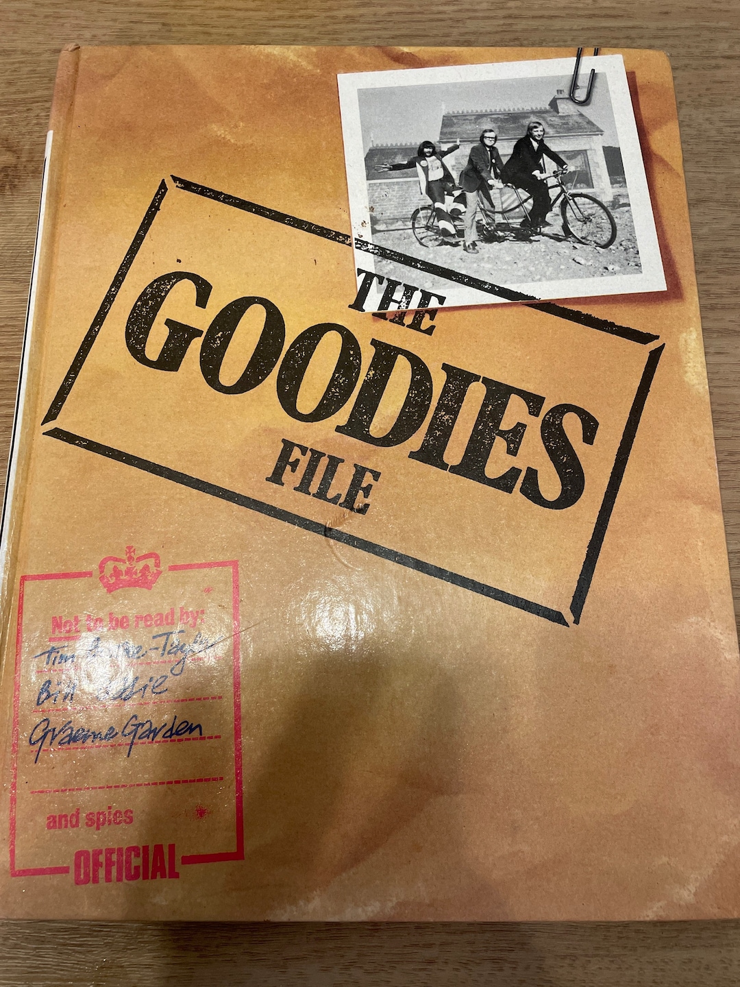 The Goodies File by Tim Brooke-taylor and Bill Oddie 1st Edition 1974 ...