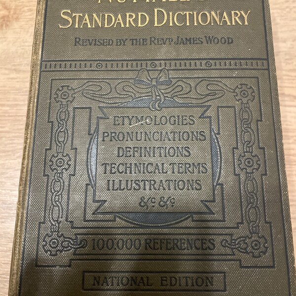 Standard Dictionary - Etsy