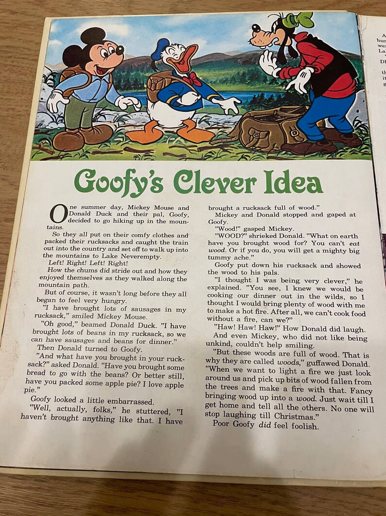 Walt Disneys Mickey Mouse Club Annual 1979 - Etsy Canada