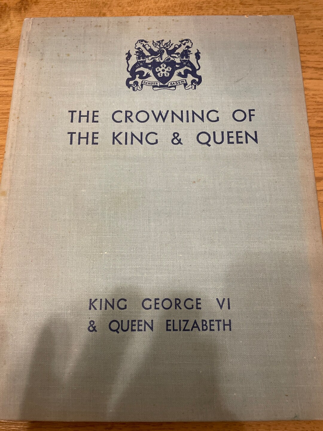 Rare Vintage the Crowning of the King & Queen King George VI and Queen ...